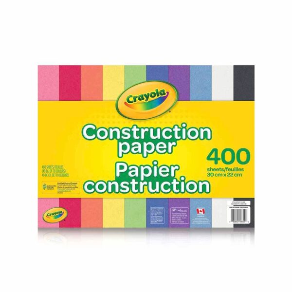 Crayola 400 Pages Construction Paper Pad – Mango Store